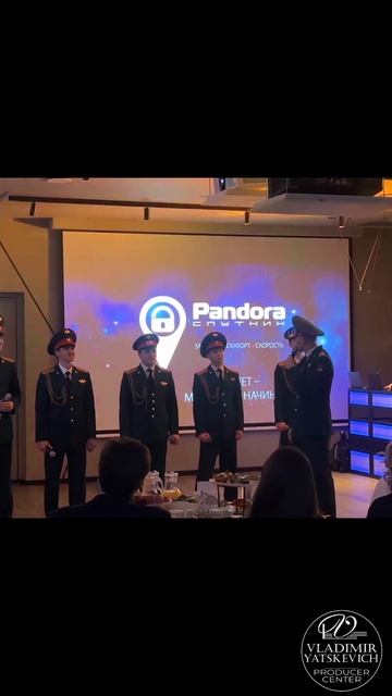 Выступление военного хора в Pandora 💚