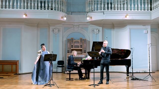 В.Щербаков "Шторм". Исп. О.Жигмитова - вокал, В. Щербаков- фортепиано, А.Власов - кларнет.