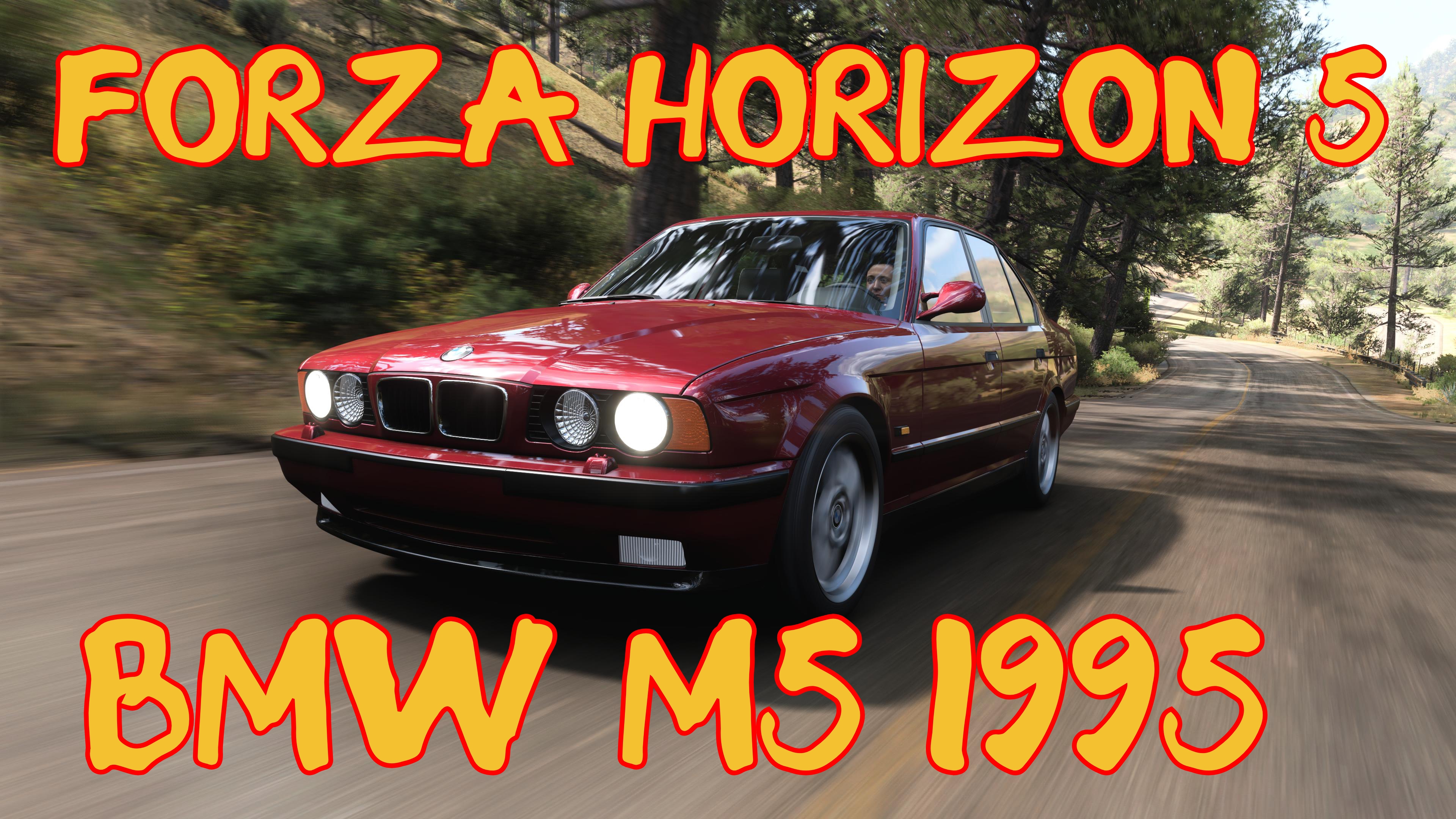 BMW M5 1995 — немецкий шедевр автомобилестроения в мире Forza Horizon 5 🌍⚡️