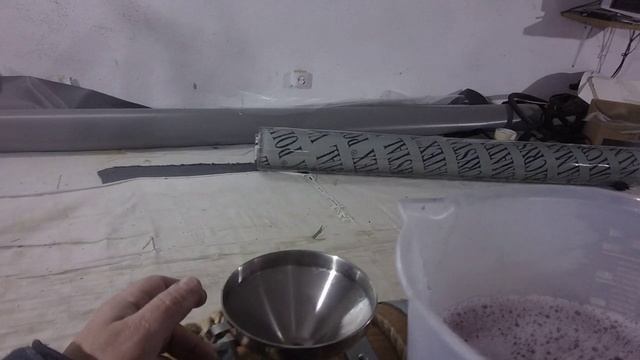 Портвейн после 4 месяцев в бочке