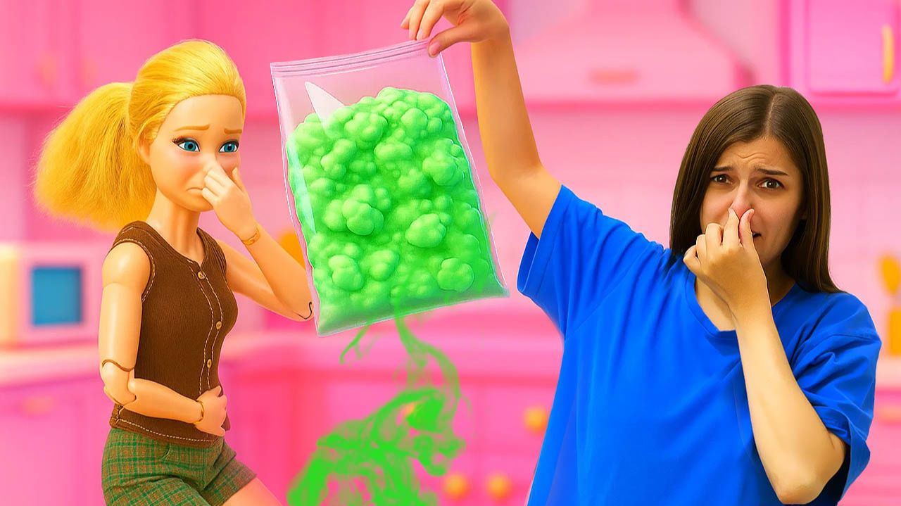 Ох уж эти куклы! Барби и испорченные сырники🤢🍽️