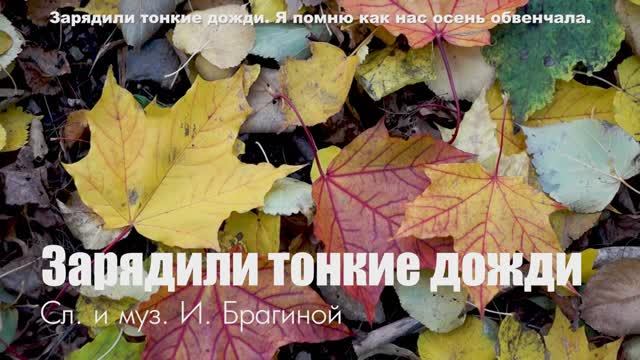 Ирина Брагина / Зарядили тонкие дожди / Авторская песня