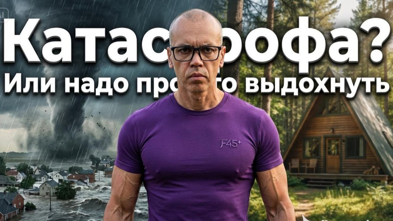 Наводнение накрыло всё. Я сбежал, пока не стало поздно...