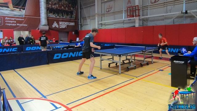 Гребнев Матвей - Савкин Владислав Турнир по настольному теннису МОСКВА КЧР лига Д