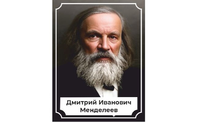 ВЕЛИКИЕ РУССКИЕ УЧЁНЫЕ. МЕНДЕЛЕЕВ ДМИТРИЙ ИВАНОВИЧ