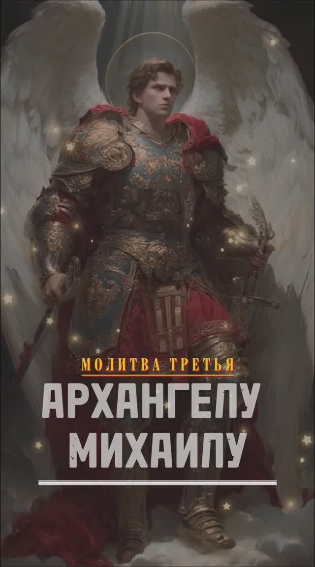 Защитная молитва Архангелу Михаилу 21 ноября, день Ангела.