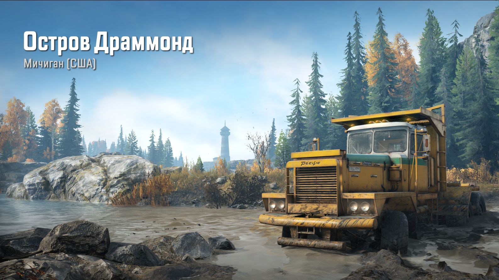 SnowRunner остров Драммонд выпуск №8