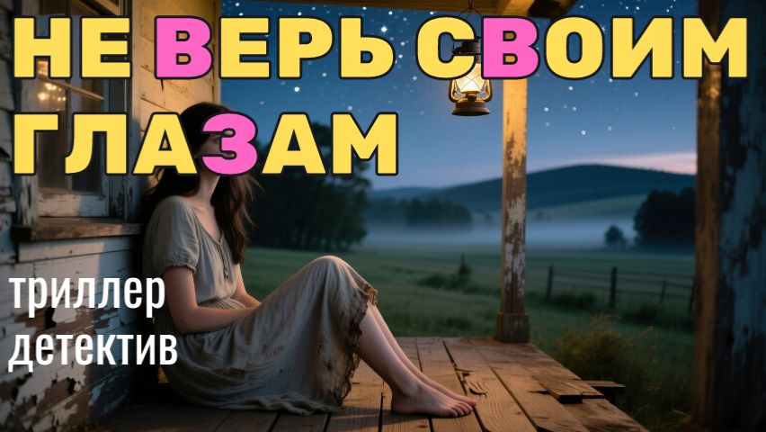 Аудиокнига "НЕ ВЕРЬ СВОИМ ГЛАЗАМ" (триллер, детектив)