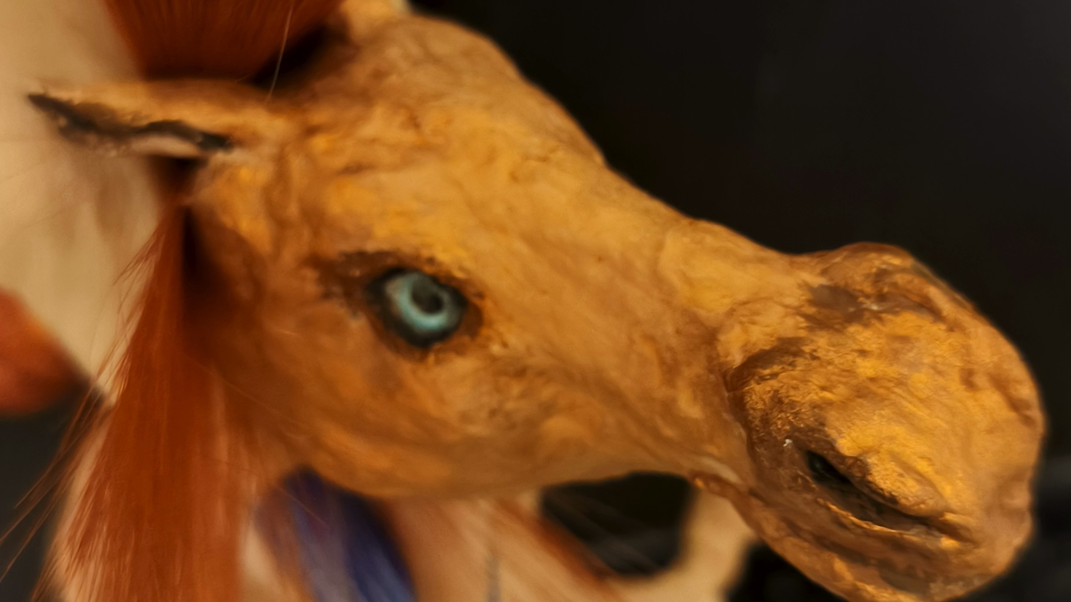 Голова лошади. Часть 2. Делаю голову объёмной. Нижняя челюсть