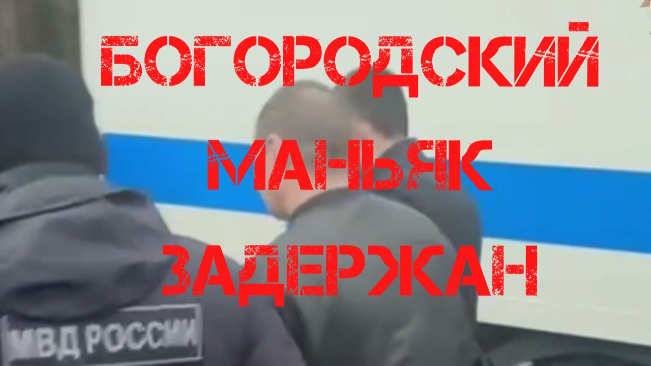 Богородский маньяк задержан