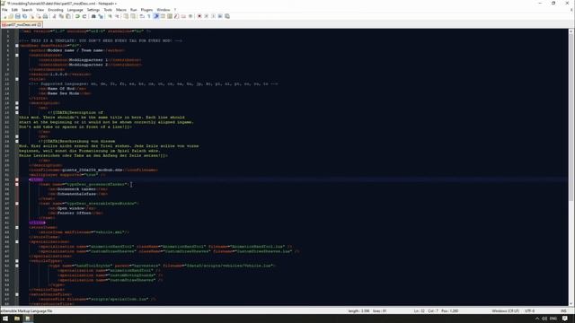 07.[Учебники по модам 5.0] #07 ModDesc XML