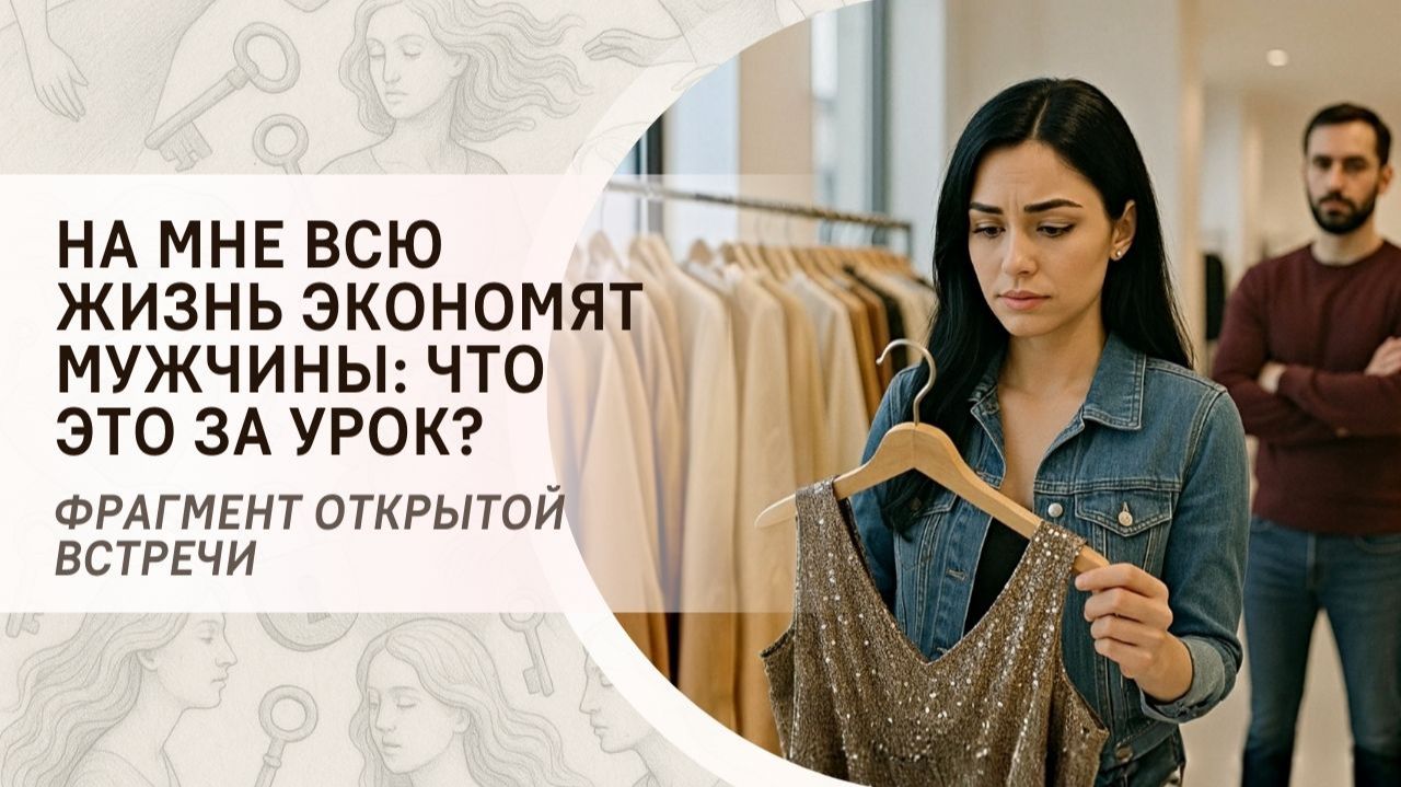 На мне всю жизнь экономят мужчины: что это за урок?  Фрагмент бесплатного вебинара