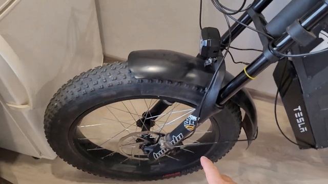 Внедорожный проходимый электро велосипед