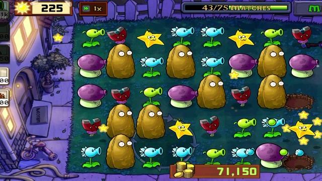 Прохожу мини игру "Супер твист" в PVZ 1