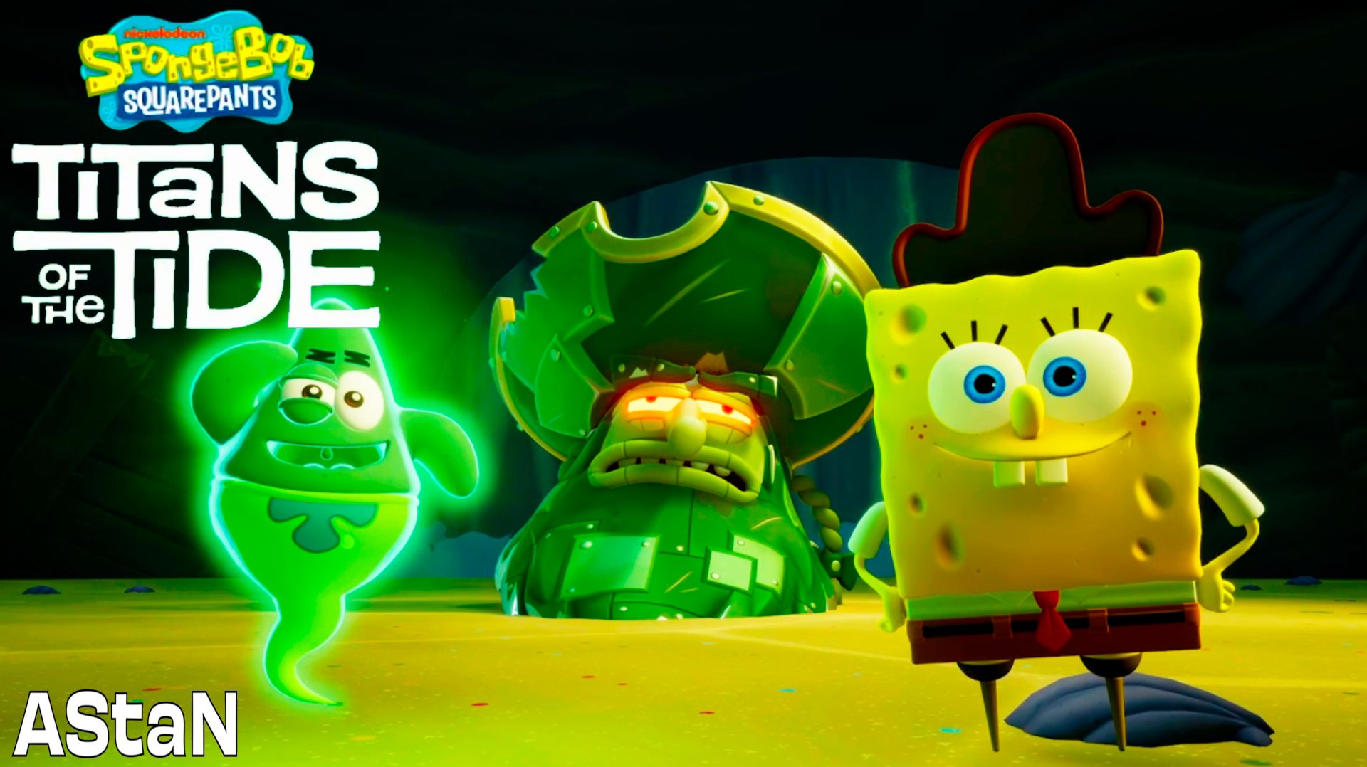 Губка Боб Квадратные Штаны: Гиганты Глубин #2 - СУНДУК ЛЕТУЧЕГО ГОЛЛАНДЦА И ИСПЫТАНИЯ ПЛАНКТОНА 1