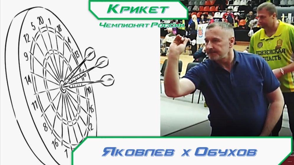 ПАВЕЛ ЯКОВЛЕВ х РОМАН ОБУХОВ | 1/8 финала | 2025 Чемпионат России. Крикет