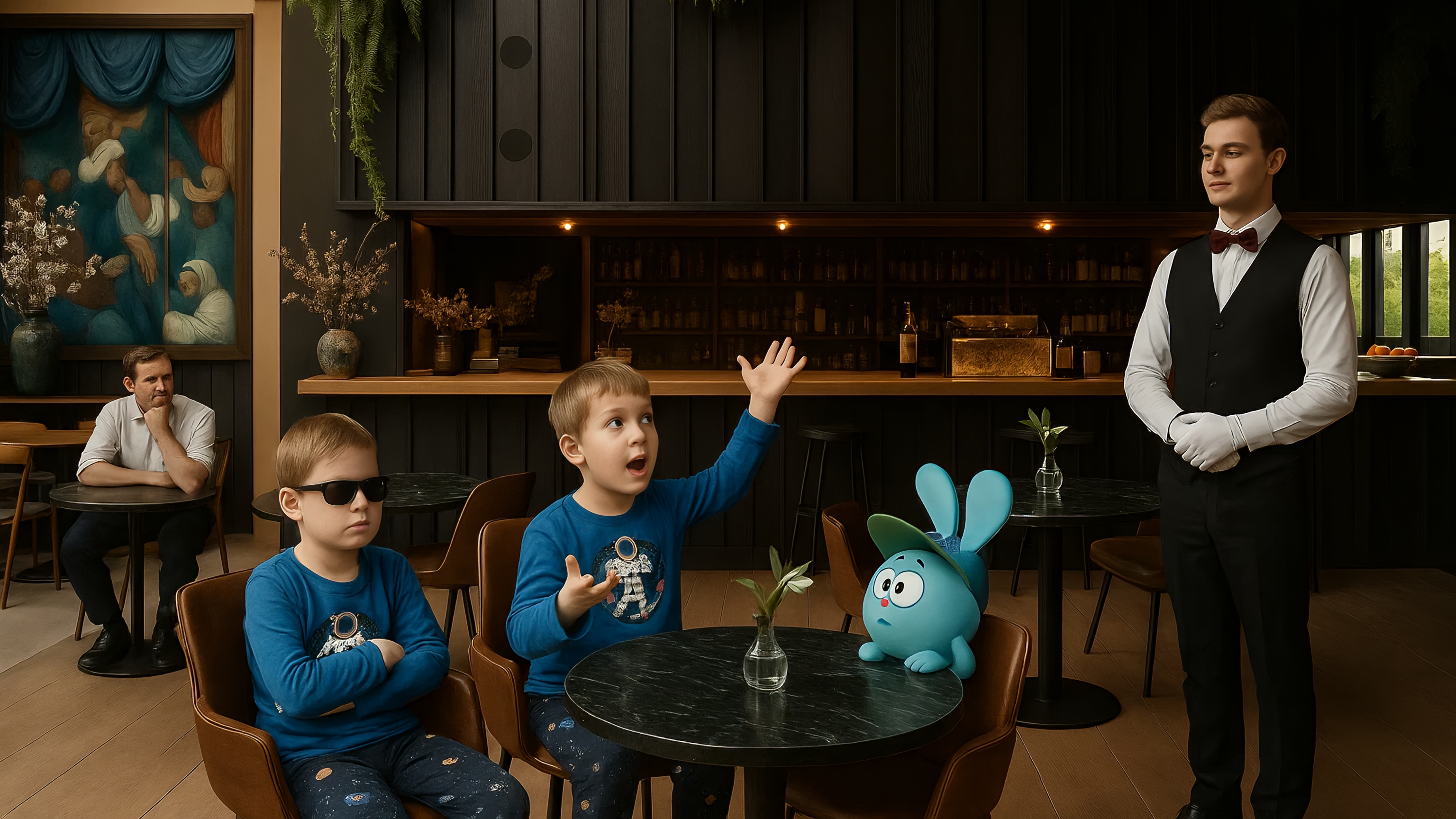 Ресторан | Сериал братики-56 серия