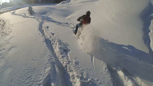 Зимний отжег электровелосипед