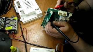 Ремонт электронного модуля(силовой блок) стиральной машины indesit