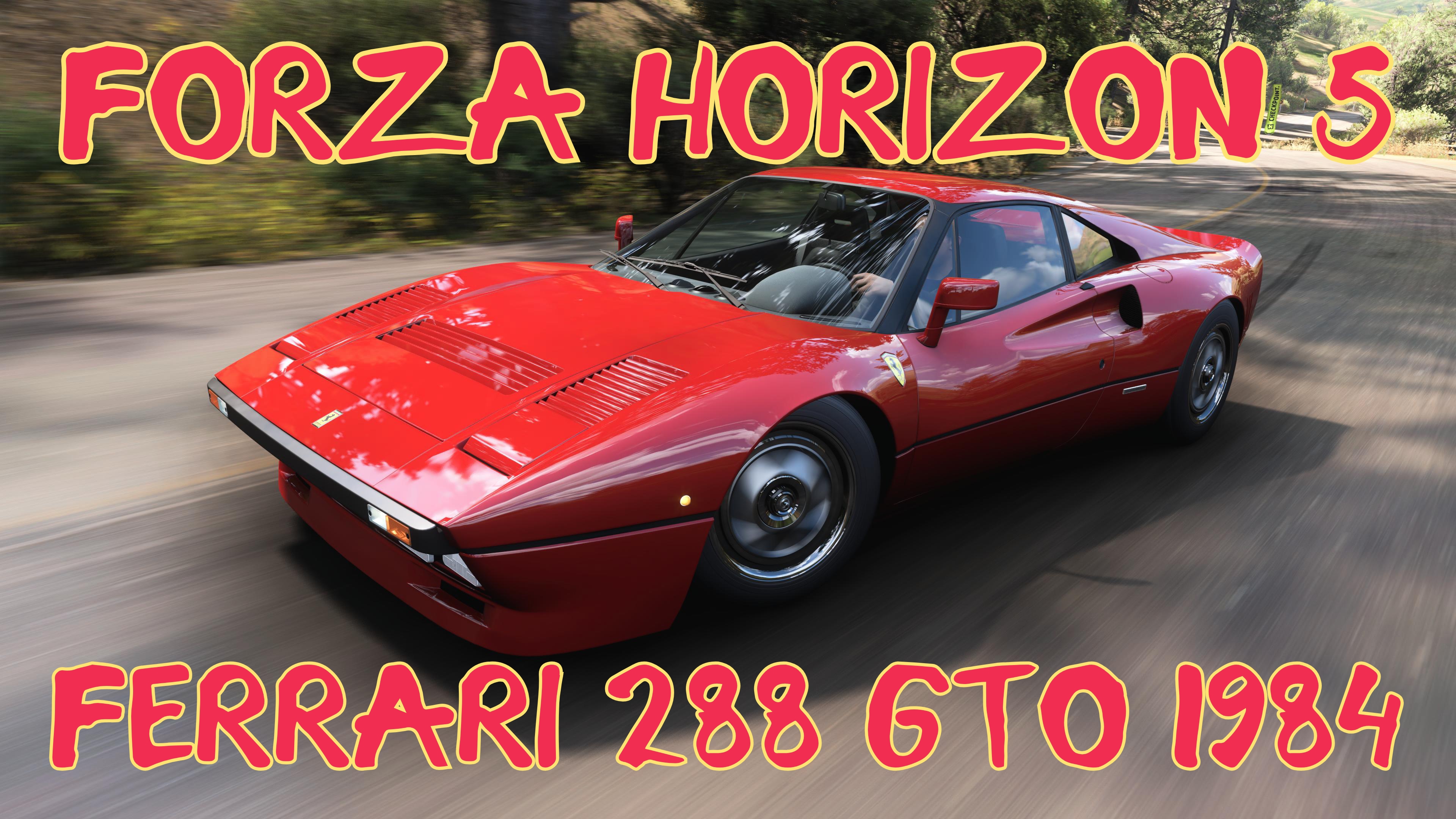 Ferrari 288 GTO 1984 — драгоценный камень коллекционеров в мире Forza Horizon 5 🌍⚡️