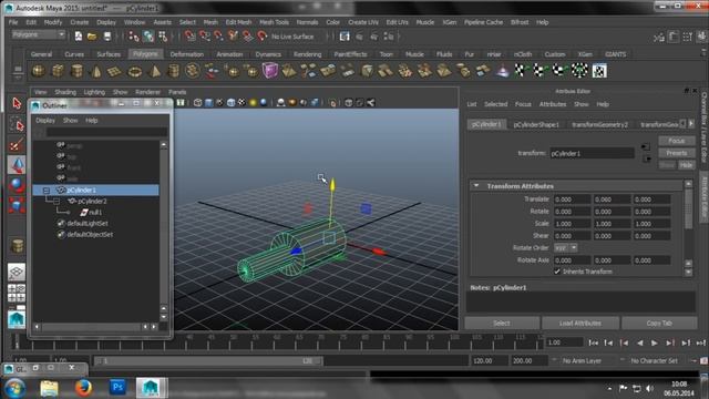 18.Глава 18- Правильный экспорт из Maya с использованием простых объектов