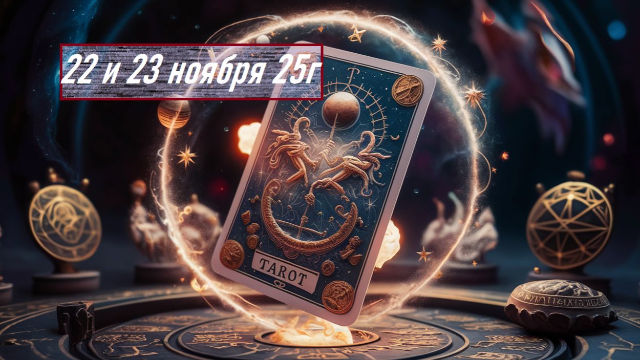 ГОРОСКОП  22 и 23 ноября 25г