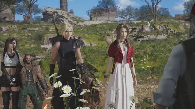 Final Fantasy VII Rebirth [RUS, без комментариев]. Часть 4: Золотые перья.