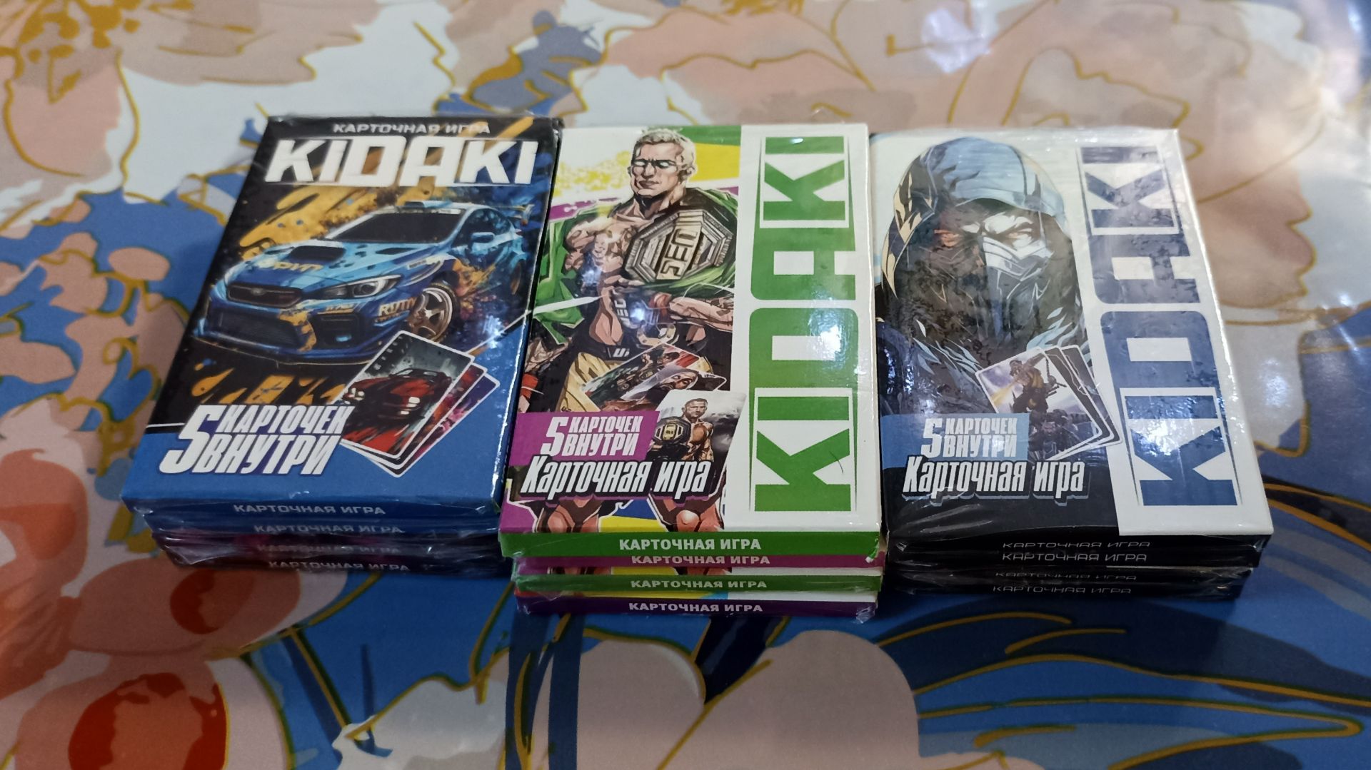 Обзор карточек Кидаки ММА, Тачила, Комбо