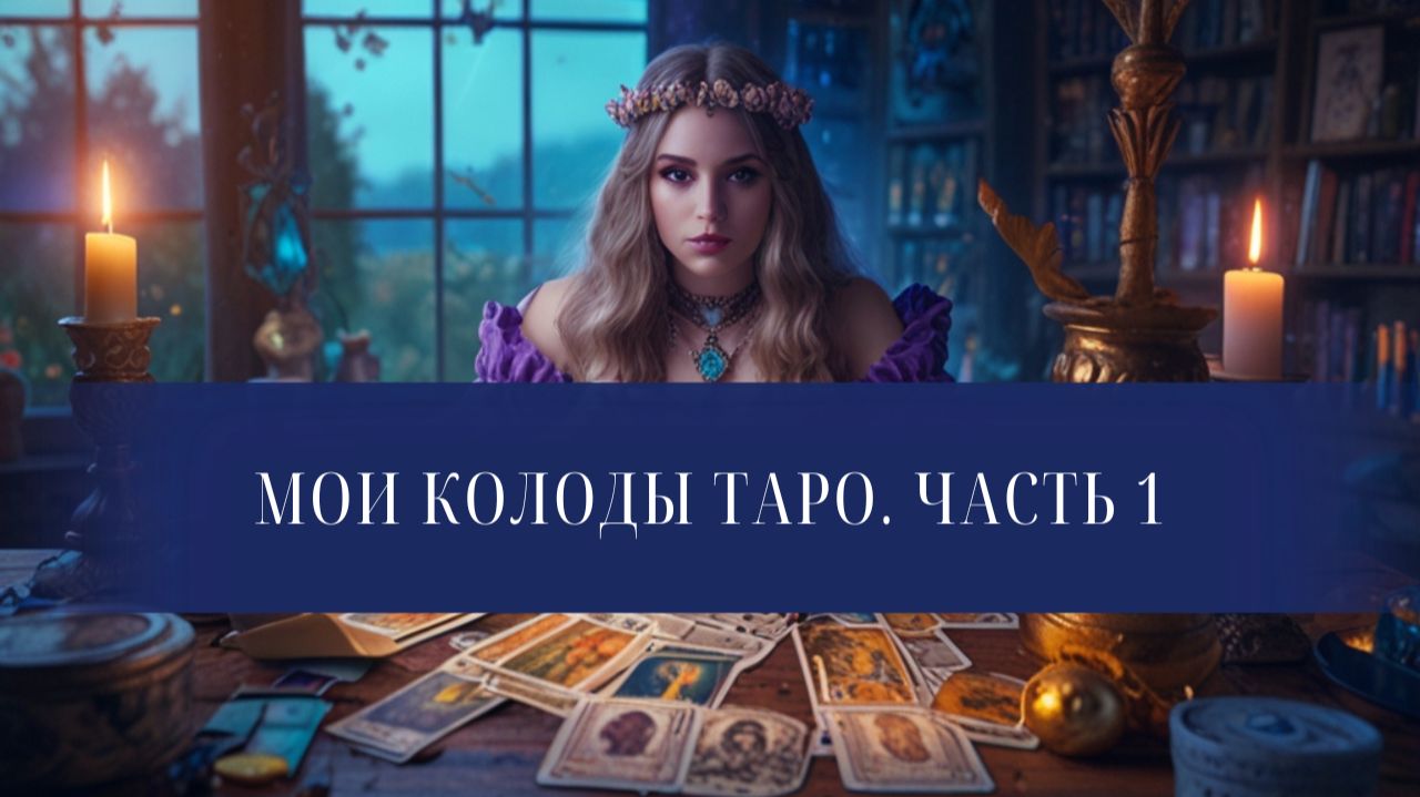 ❣ Мои колоды таро. Обзор-говорилка часть 1 ❣