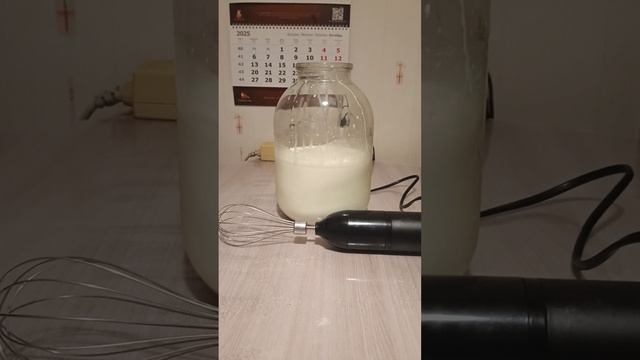 Взбивам масло из сливок