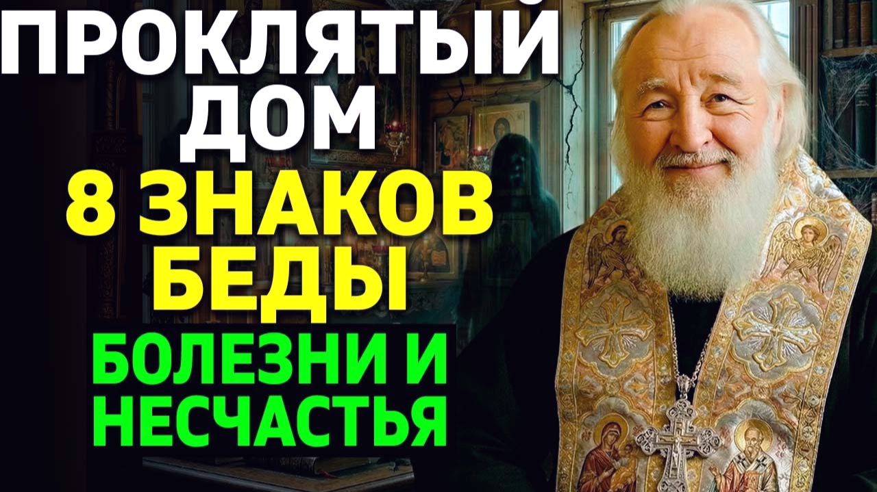 8 ЗНАКОВ, ЧТО ВАШ ДОМ ПОД ПРОКЛЯТИЕМ. Проверьте, не живете ли вы в ловушке для энергии.