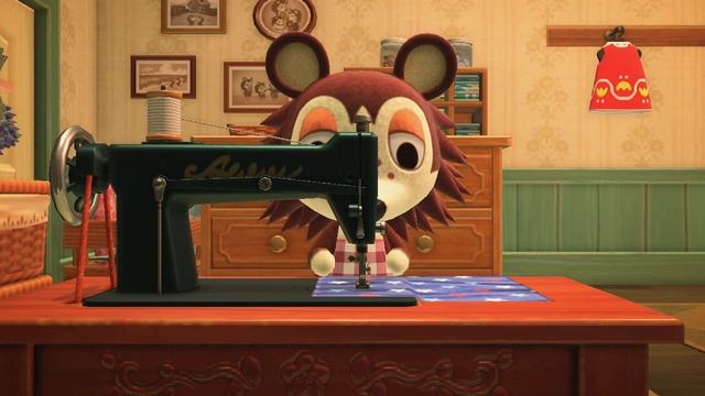 Сэйбл за работой