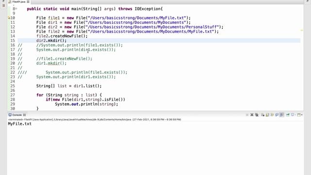 3. Working with File Object