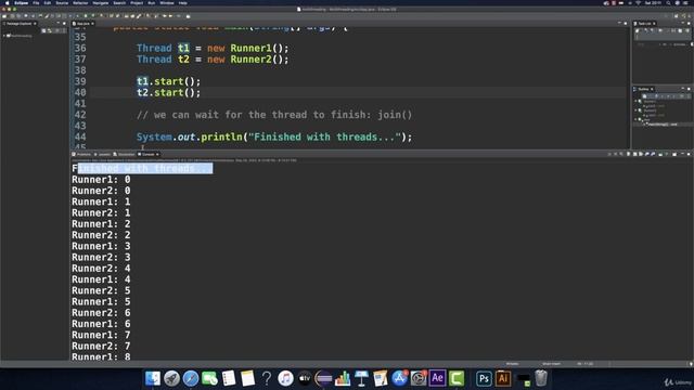 011 Wait for threads to finish - join