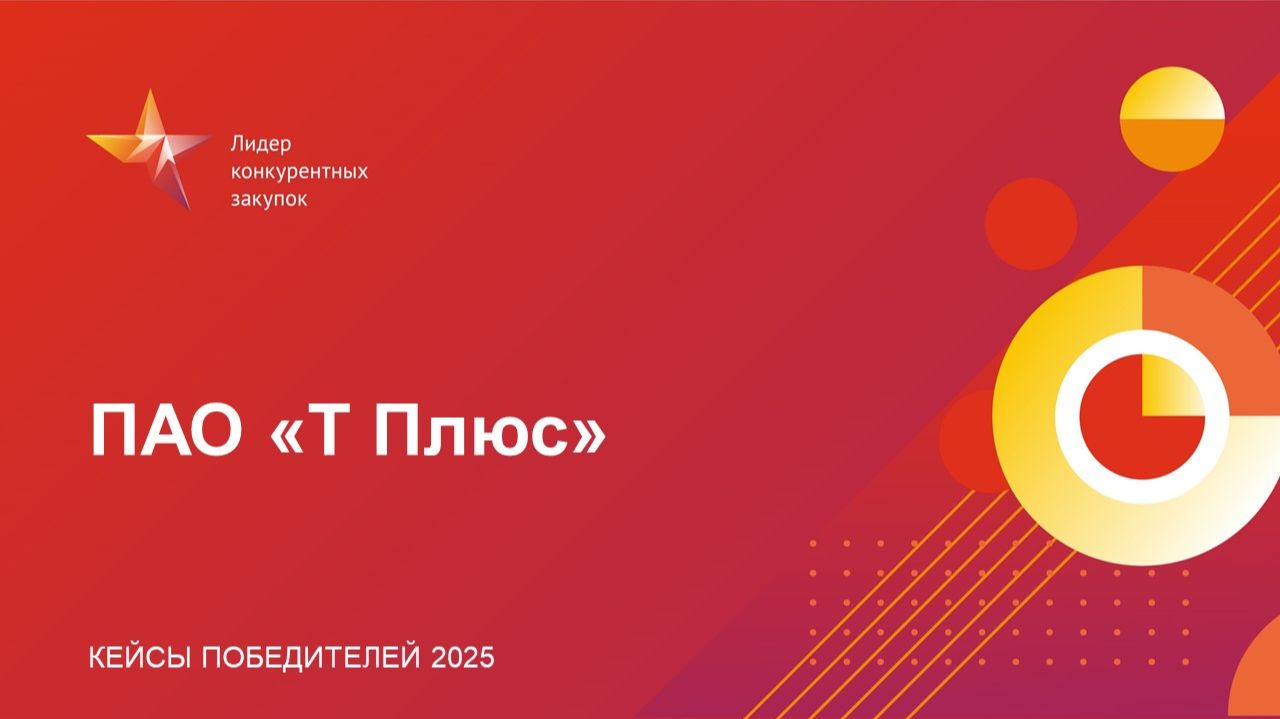 Кейс победителя 2025: ПАО «Т Плюс»