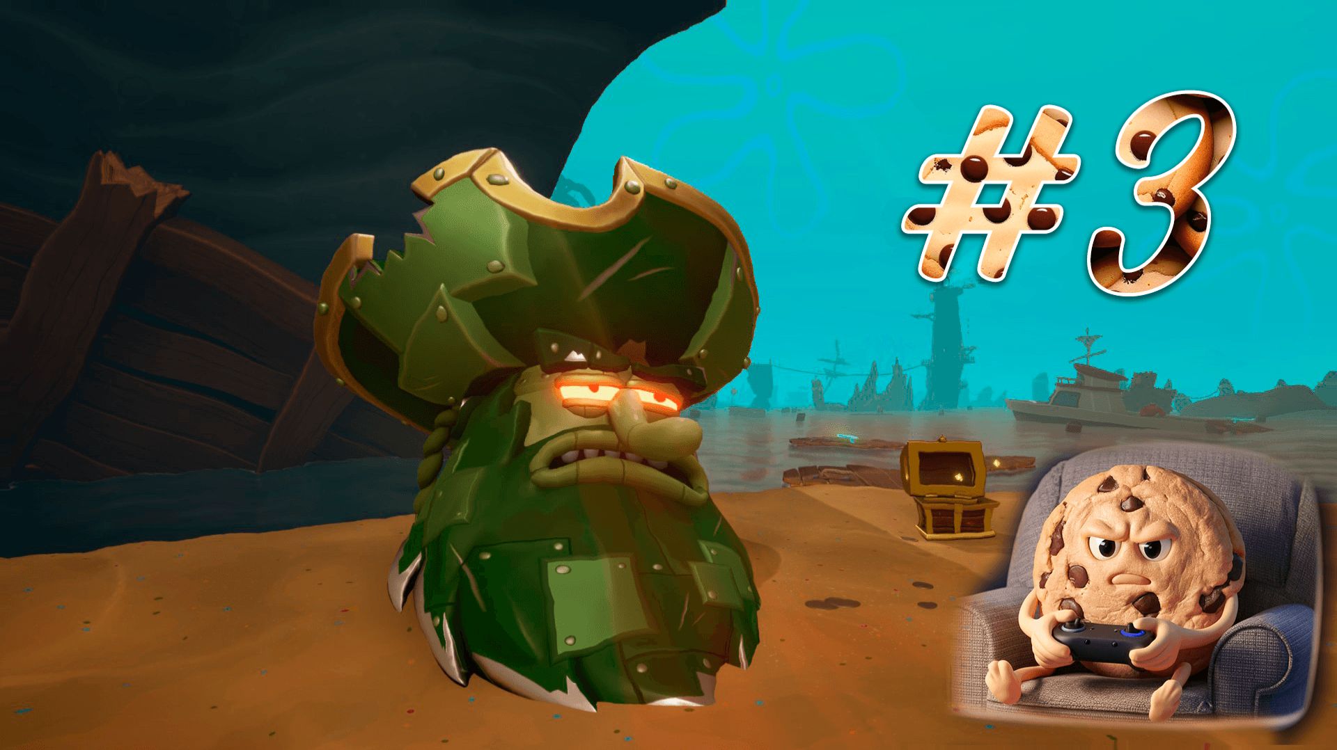 Голландец получил леща » Губка Боб. Гиганты глубин #3