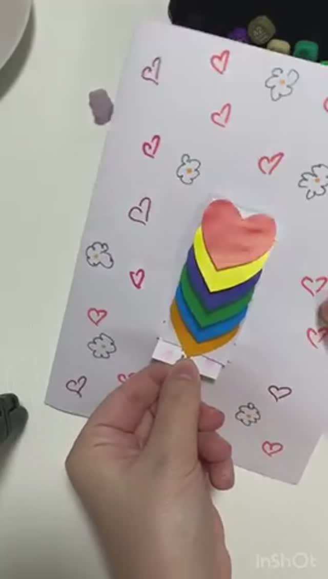 Своими руками открытка на 14 февраля | Просто сделать подарок к 14 февраля