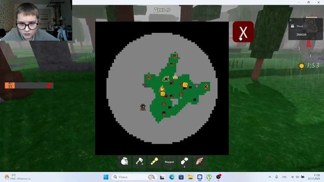 играю в 99 ночей в лесу с машей