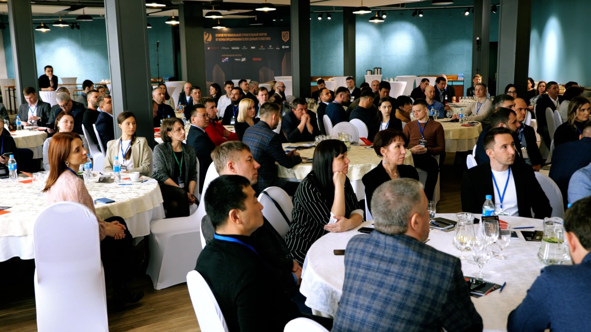 Съёмка мероприятия "Клуб предпринимателей Дальнего Востока" короткая версия