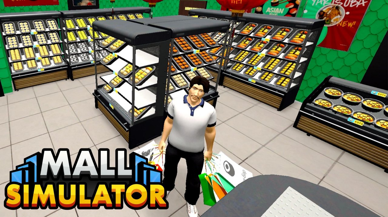 СУШИ РОЛЛЫ - Mall Simulator #12 прохождение
