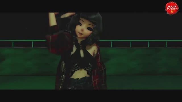 3D-анимация BLACKPINK - PRETTY SAVAGE [Sonyan, Oksana Fluff, Yumori, 8CHAN] Rus Cover