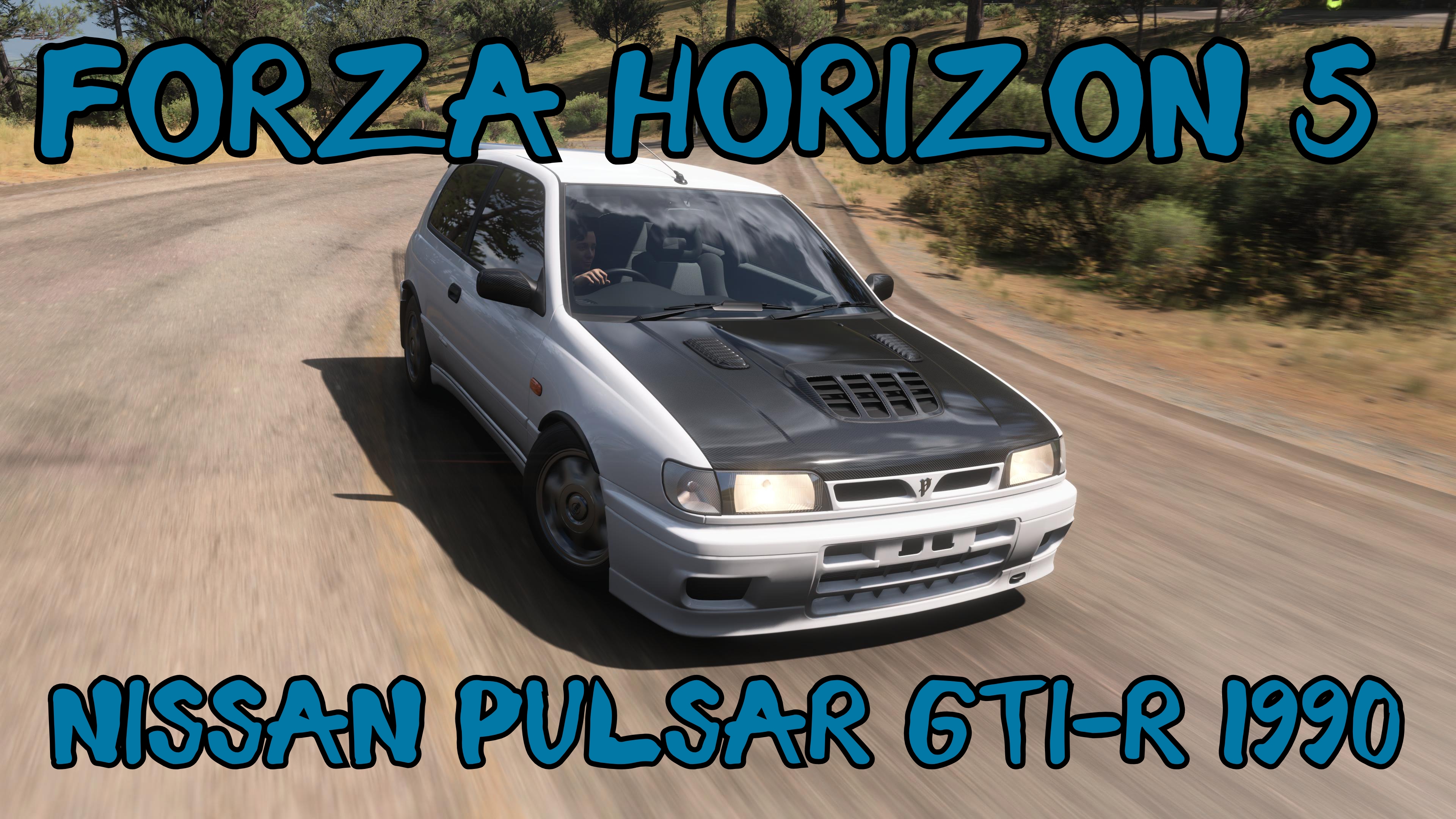 Nissan Pulsar GTI-R 1990 — малолитражный монстр, создан для борьбы в Forza Horizon 5 🌍⚡️