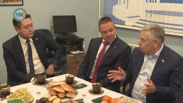 Новомосковск посетил сенатор Николай Воробьев