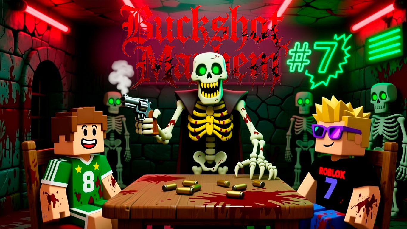 РУССКАЯ РУЛЕТКА В ROBLOX С ПАТОПОМ! КТО ВЫЖИВЕТ? ШОК И АДРЕНАЛИН!