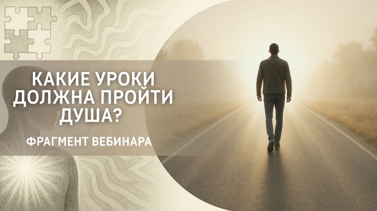 Какие уроки должна пройти Душа? Фрагмент открытой встречи