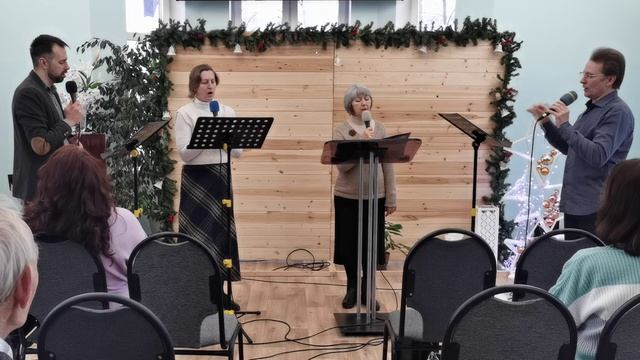 Любительский хор - "Льется ангельская песня" (20.01.24)