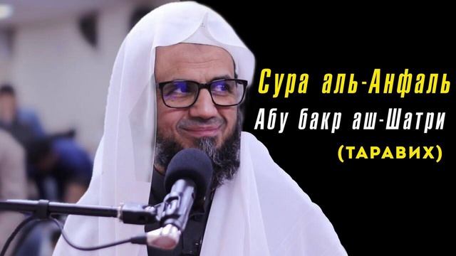 8. Сура аль-Анфаль || Чтец Абу Бакр Аш-Шатри