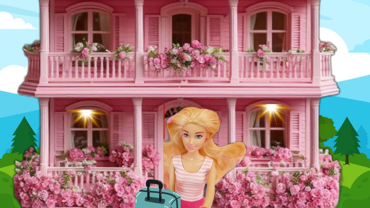 Барби Света переехала в новую квартиру.