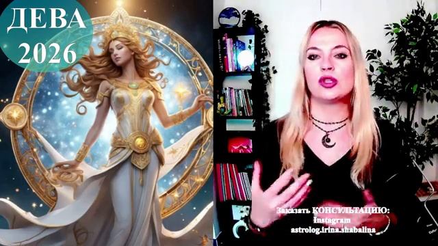 Астролог Ирина Шабалина -ДЕВА - гороскоп на 2026 год