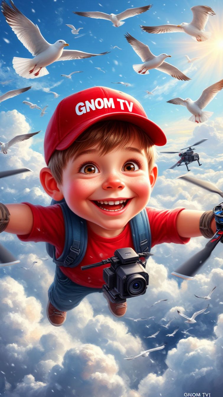 Сальто на квадро коптере